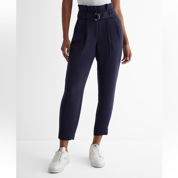 Express | Pants & Jumpsuits | Express Navy Stylist Super High Waisted ...
